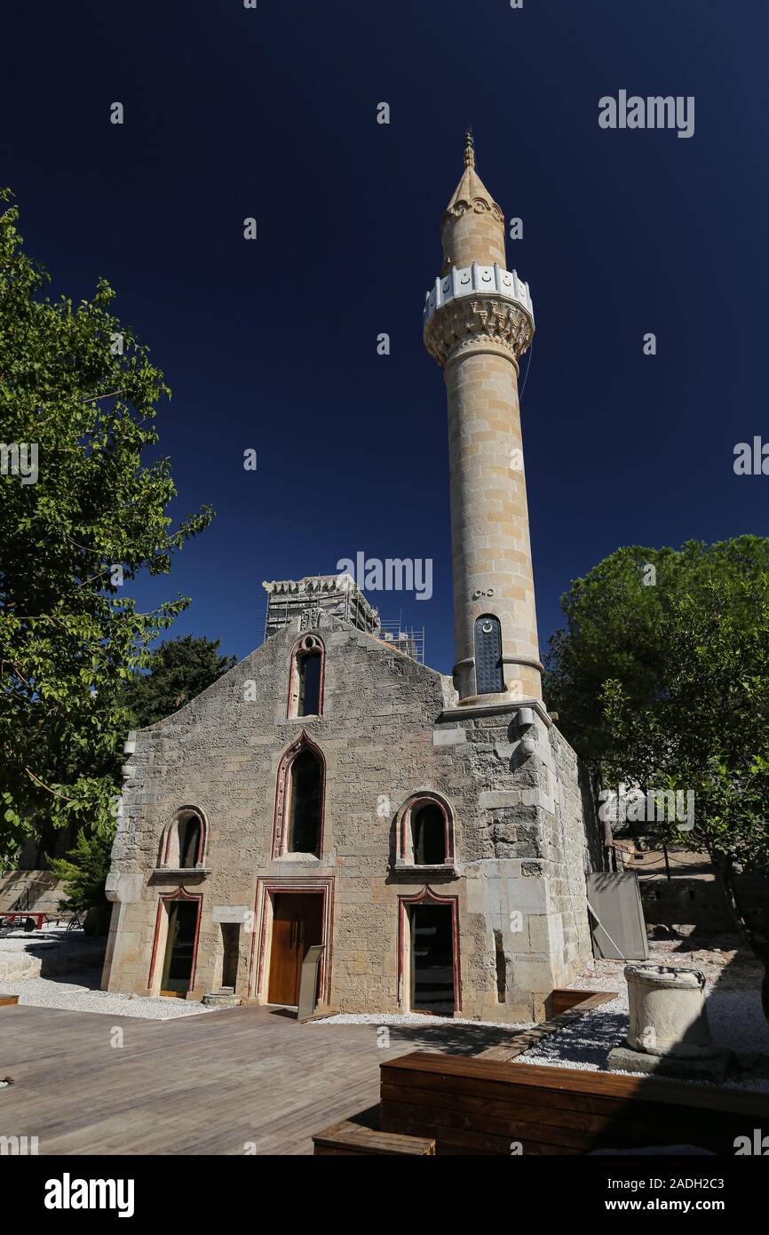Bodrum Castle Mosque in Mugla City, Turkey Stock Photo - Alamy