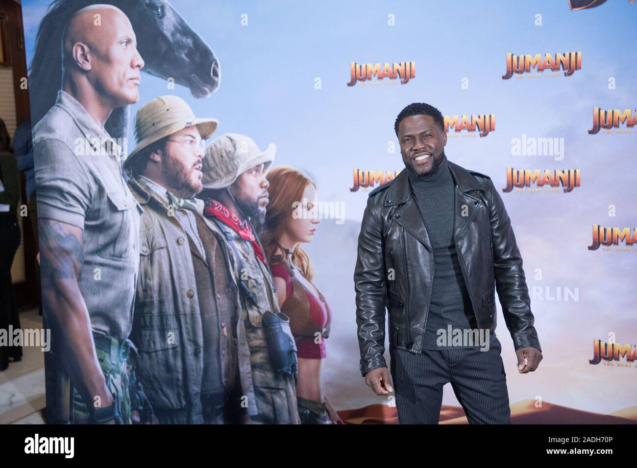 Berlin, Germany. 04th Dec, 2019. The actor Kevin Hart at a photo call ...