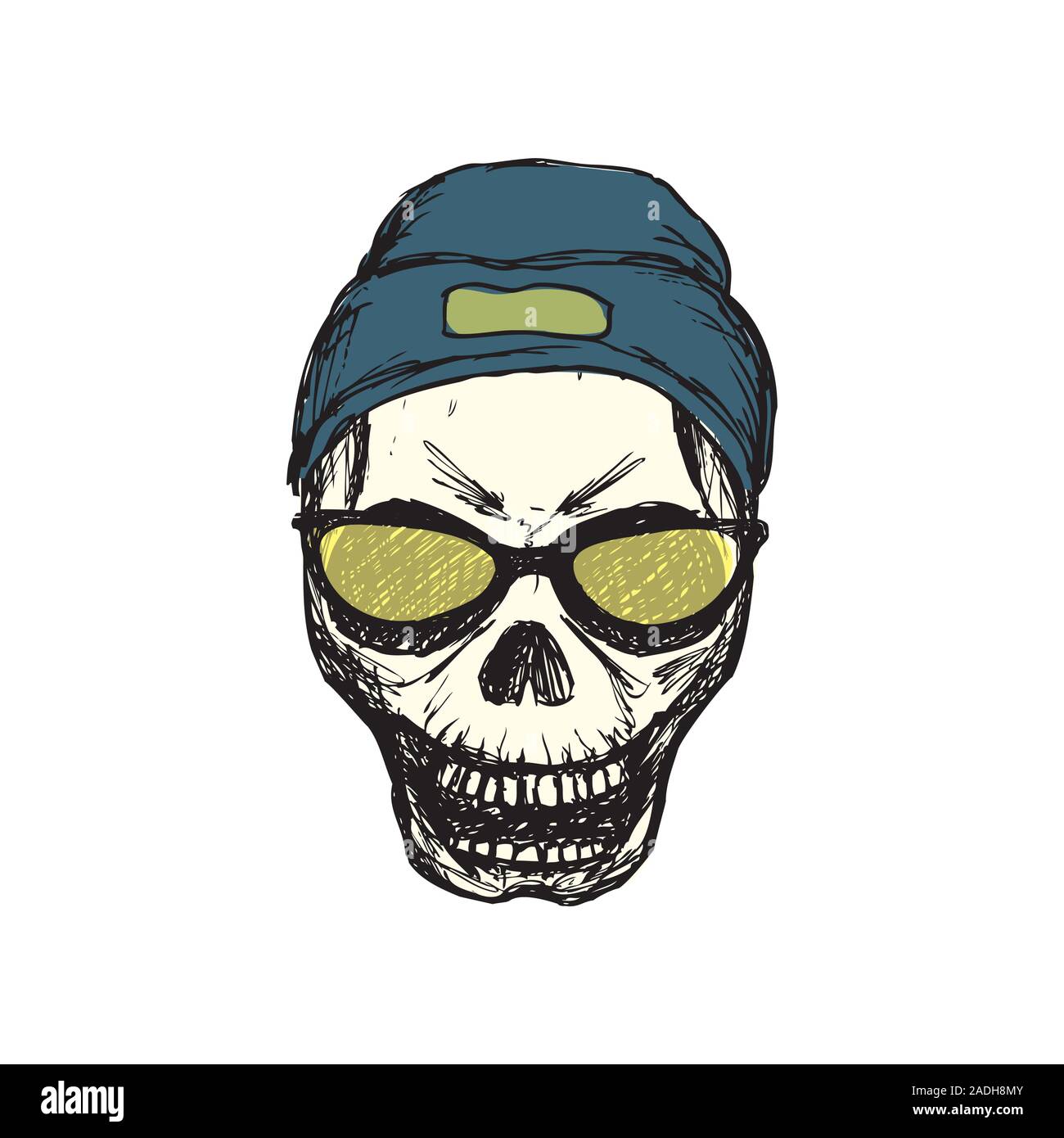 Scull image Stock Vector Images - Alamy