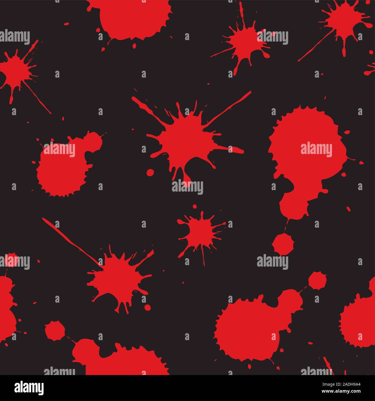 red blood stains seamless pattern,scary background,hand drawn vector ...