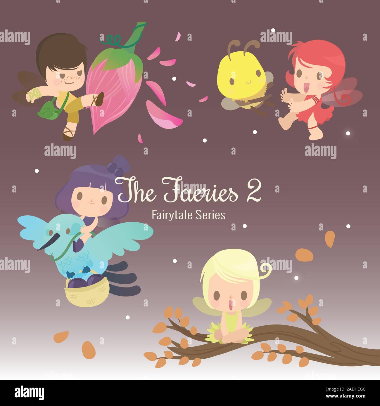 fairytale series the faeries Stock Vector Image & Art - Alamy