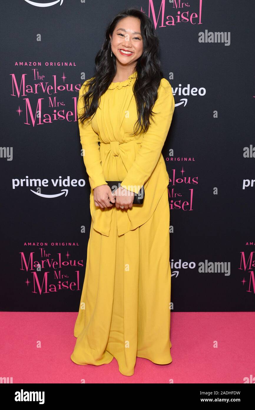 New York, USA. 03rd Dec, 2019. Actress Stephanie Hsu attends the NY ...