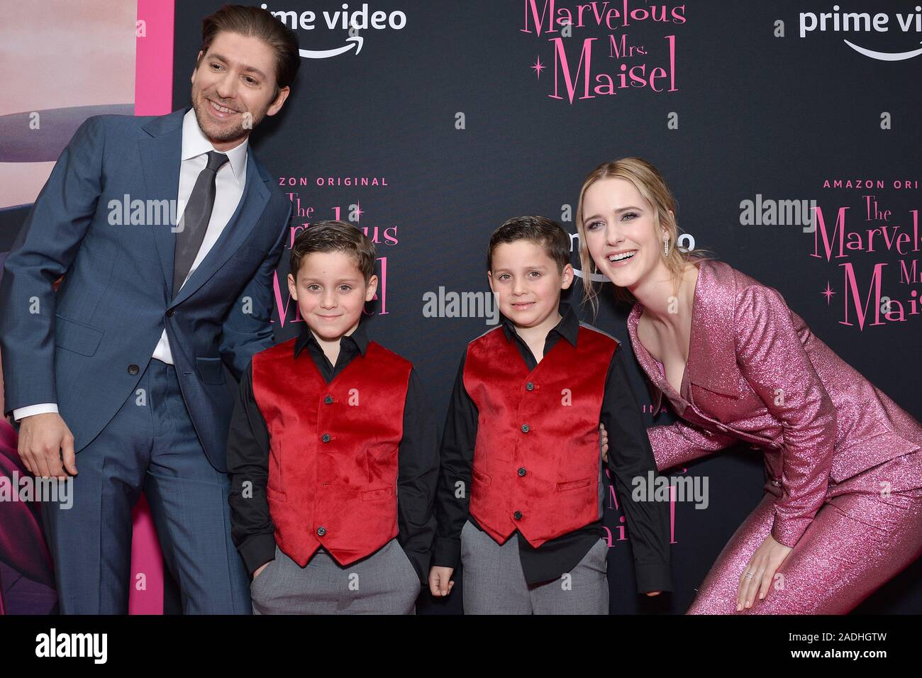 New York, USA. 03rd Dec, 2019. (L-R) Michael Zegen, Matteo Pascale ...