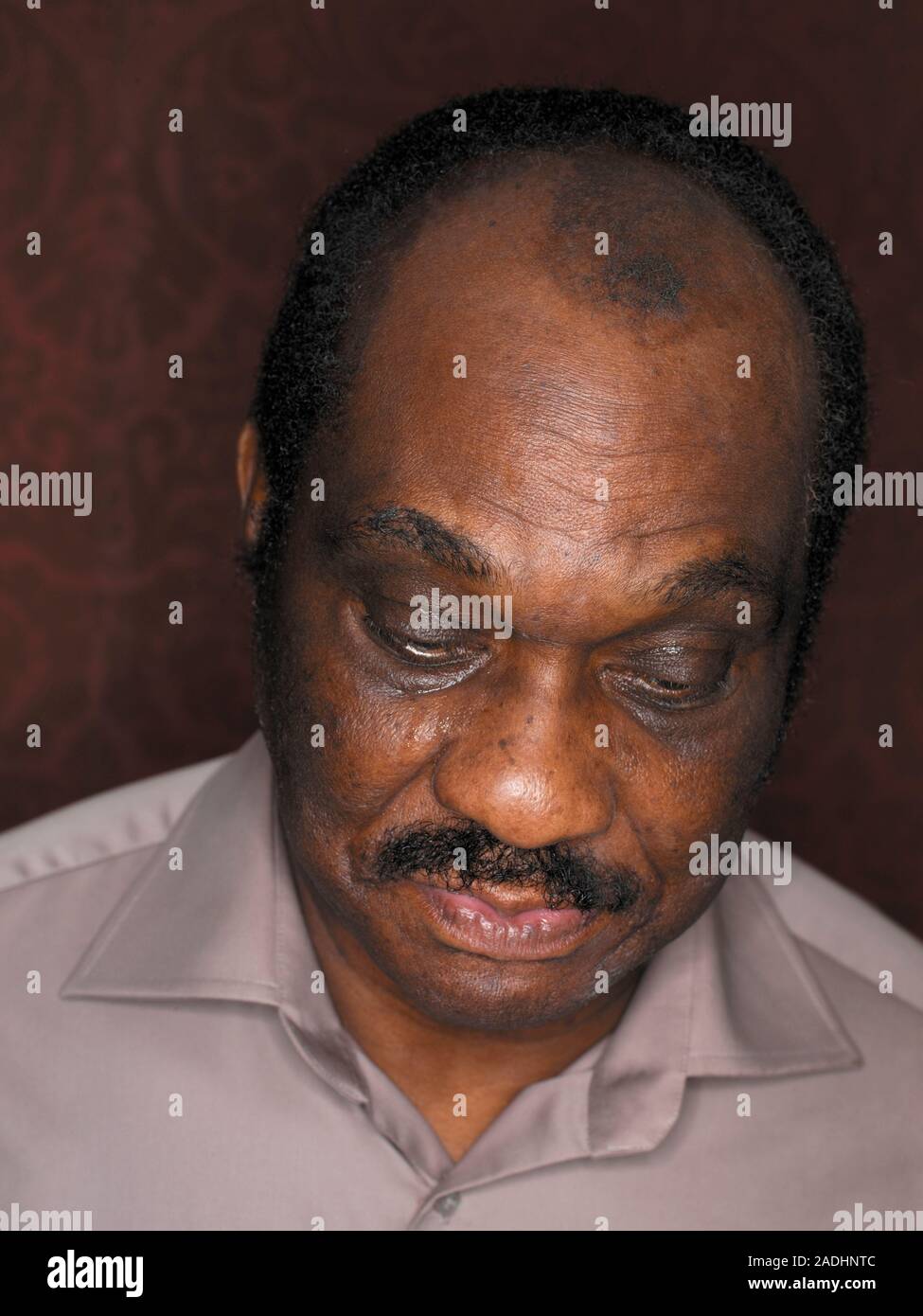 MODEL RELEASED. Depressed man Stock Photo - Alamy