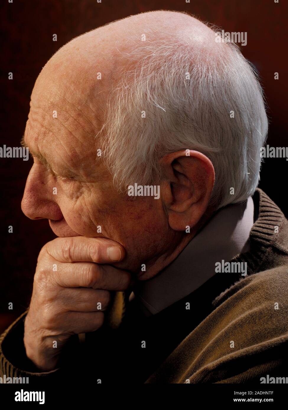 MODEL RELEASED. Depressed man Stock Photo - Alamy