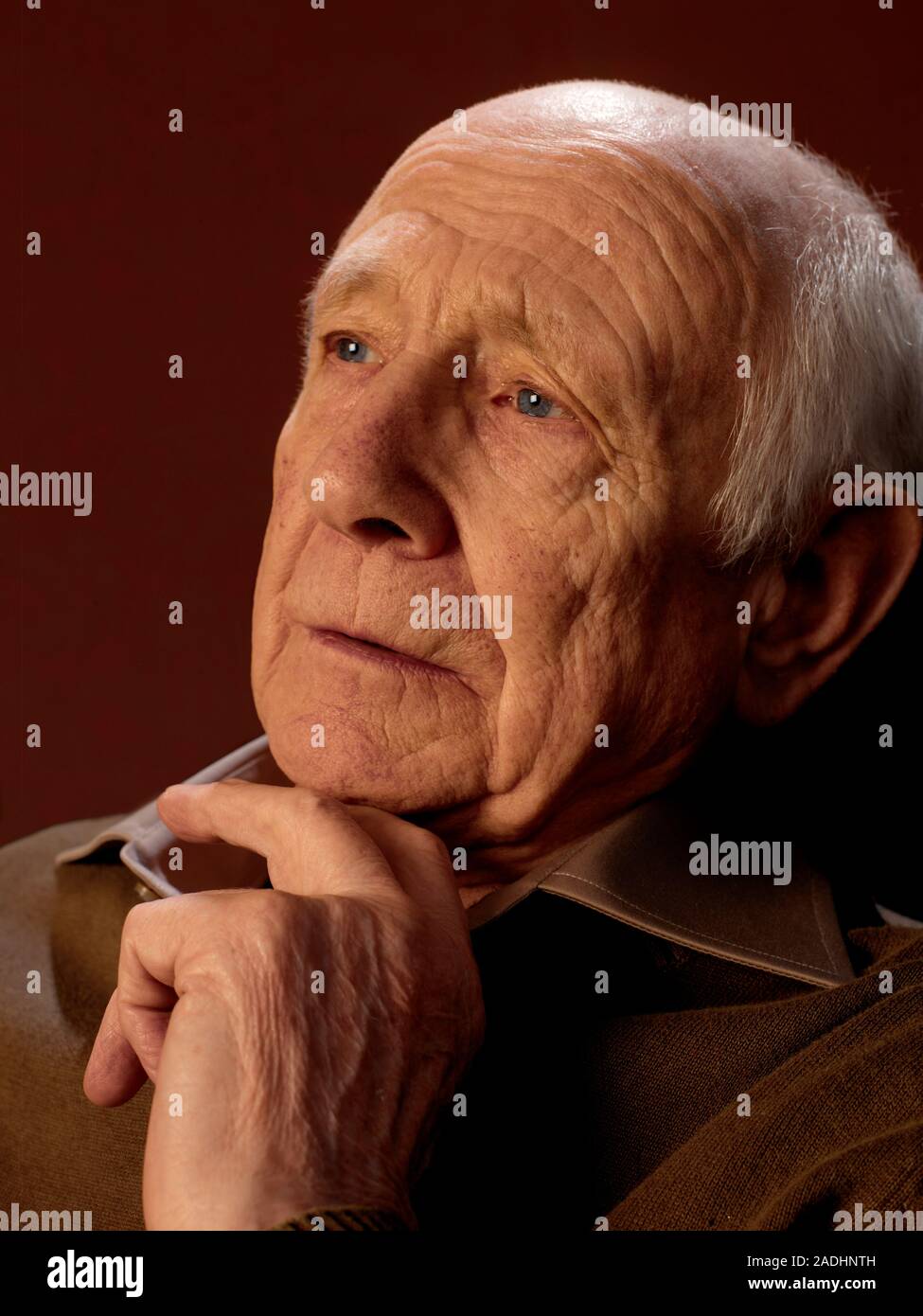 MODEL RELEASED. Depressed man Stock Photo - Alamy