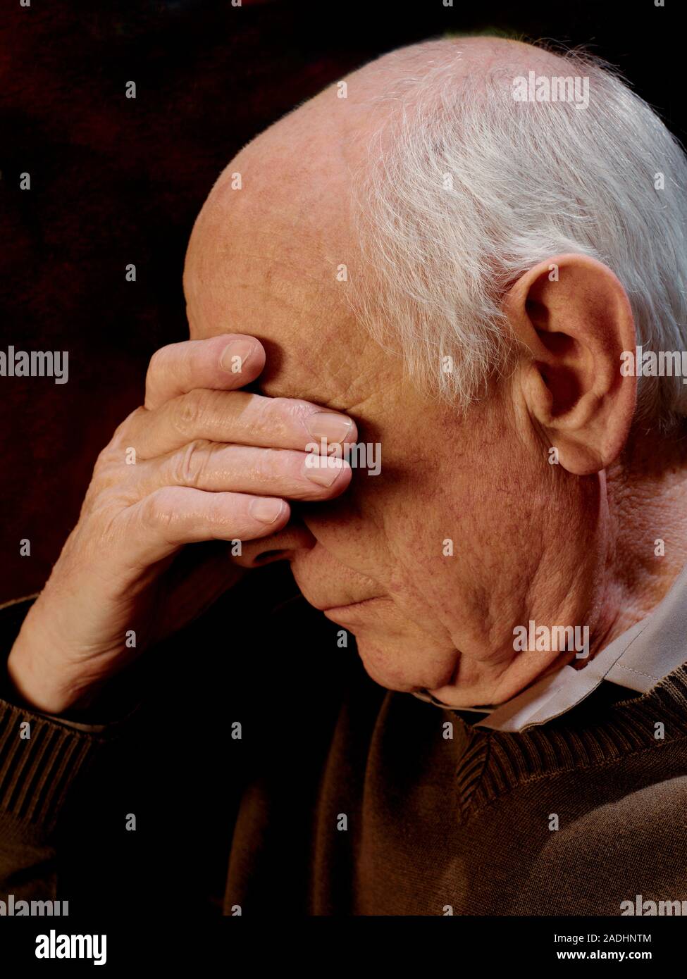 MODEL RELEASED. Depressed man Stock Photo - Alamy