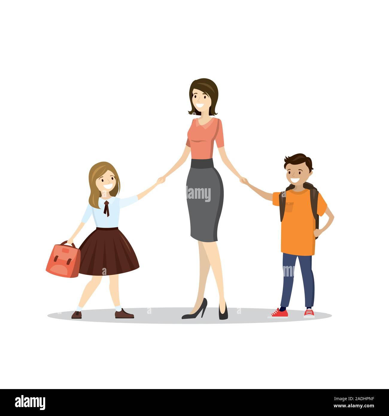 Mather and daughter Stock Vector Images - Alamy