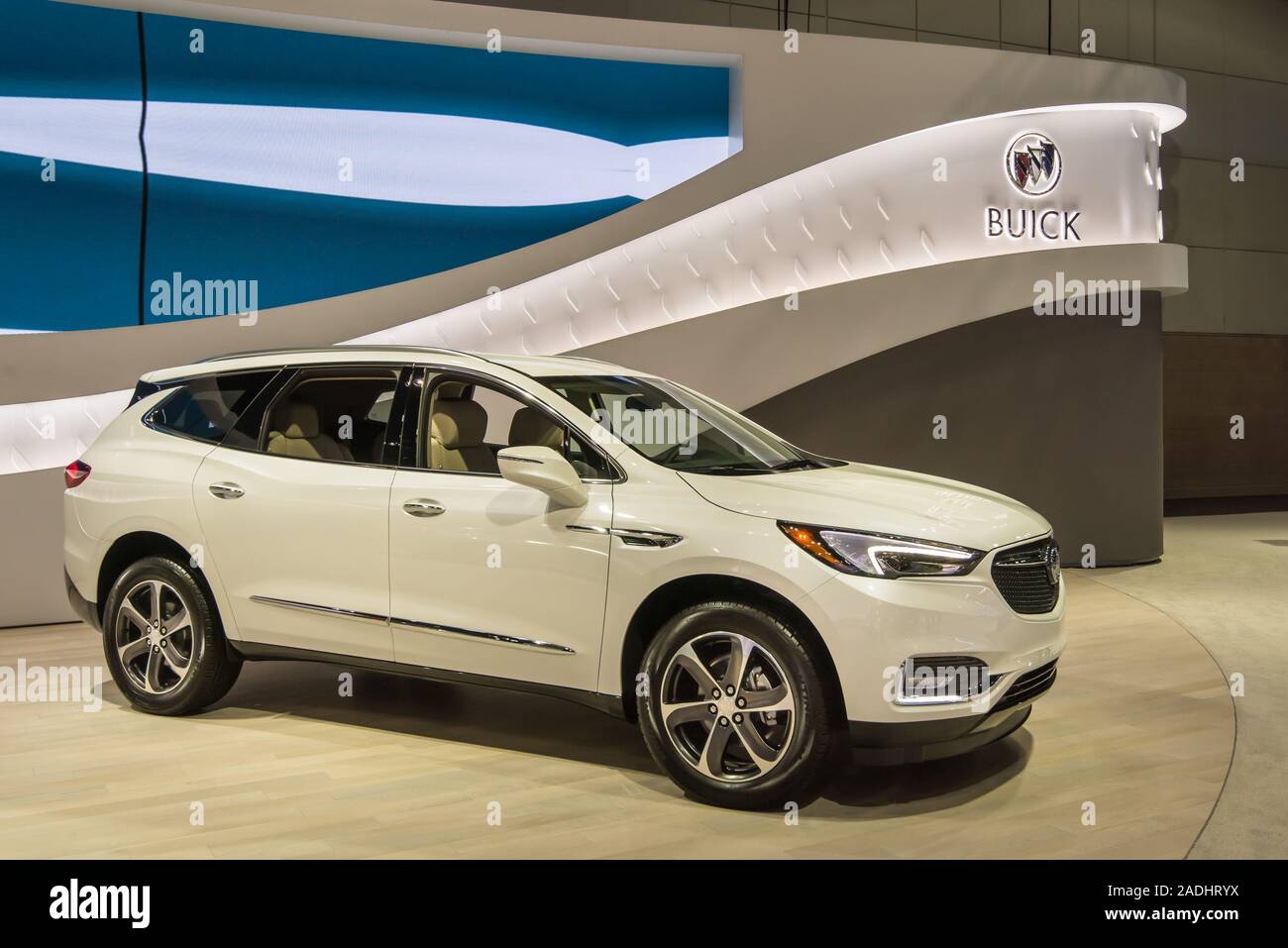 LOS ANGELES, CA/USA - NOVEMBER 20, 2019: A 2019 Buick Enclave SUV at ...