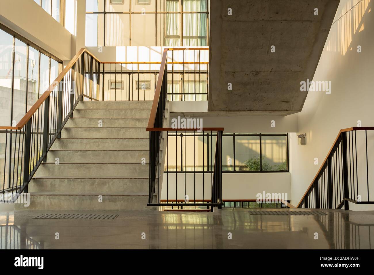 Staircase emergency exit in office hi-res stock photography and images ...