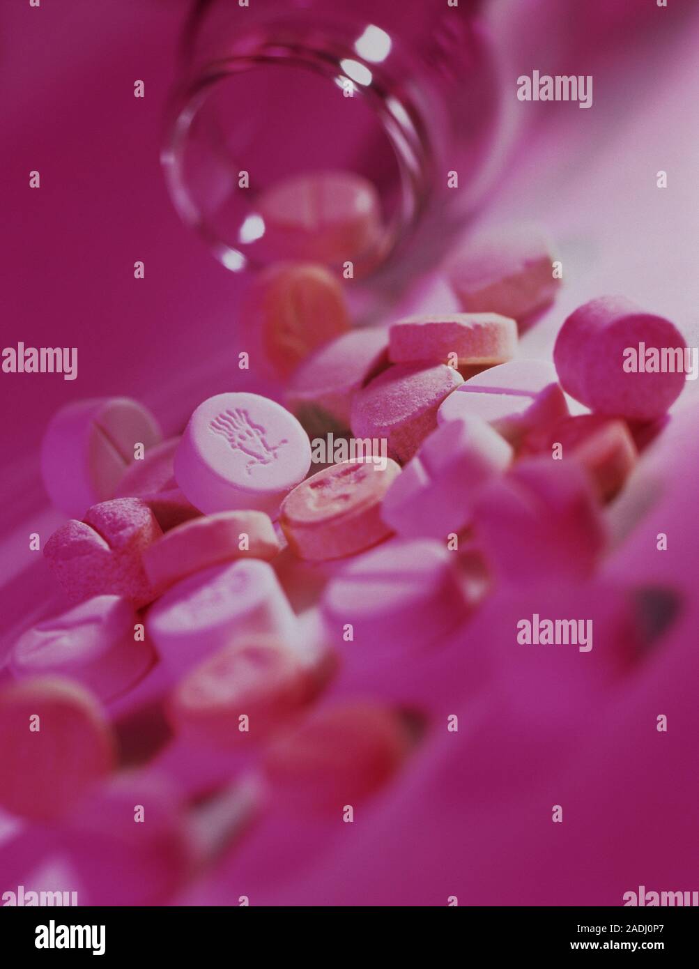 Ecstasy. Ecstasy pills with designs on them and of several different ...