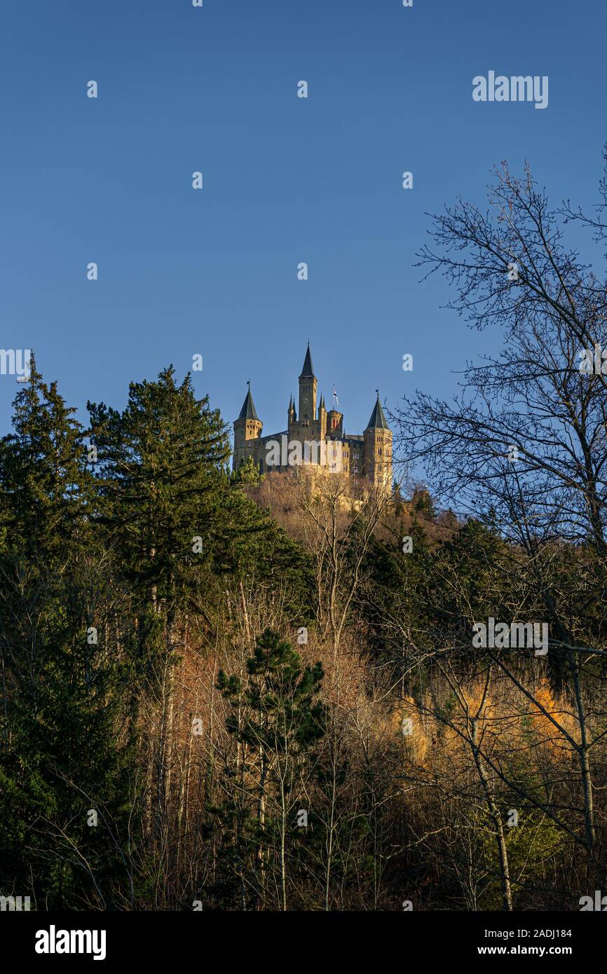 German castle medieval trees hi-res stock photography and images - Alamy