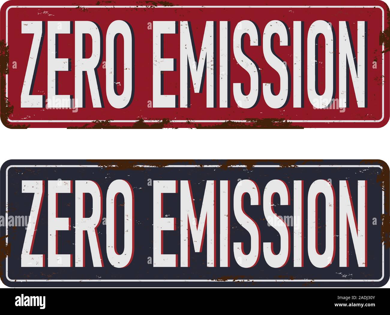 Old metal plate textured sign Stock Vector Images - Alamy