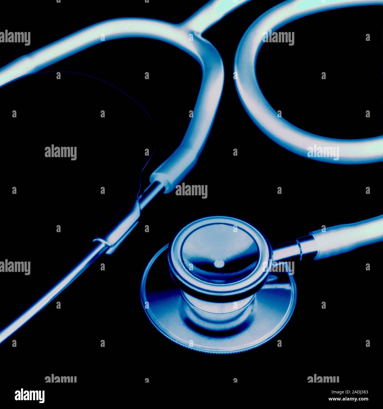 Stethoscope. This device is used to listen to sounds within the body ...