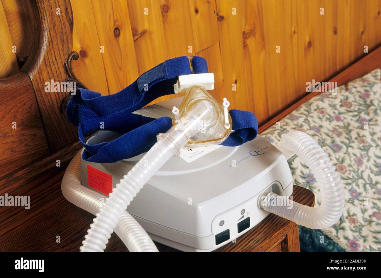 CPAP machine. Compact nasal continuous positive airway pressure (CPAP ...