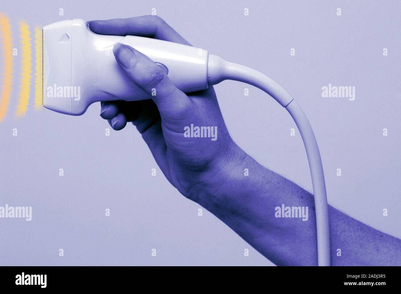 Ultrasound, conceptual image. Ultrasound is a diagnostic technique that ...