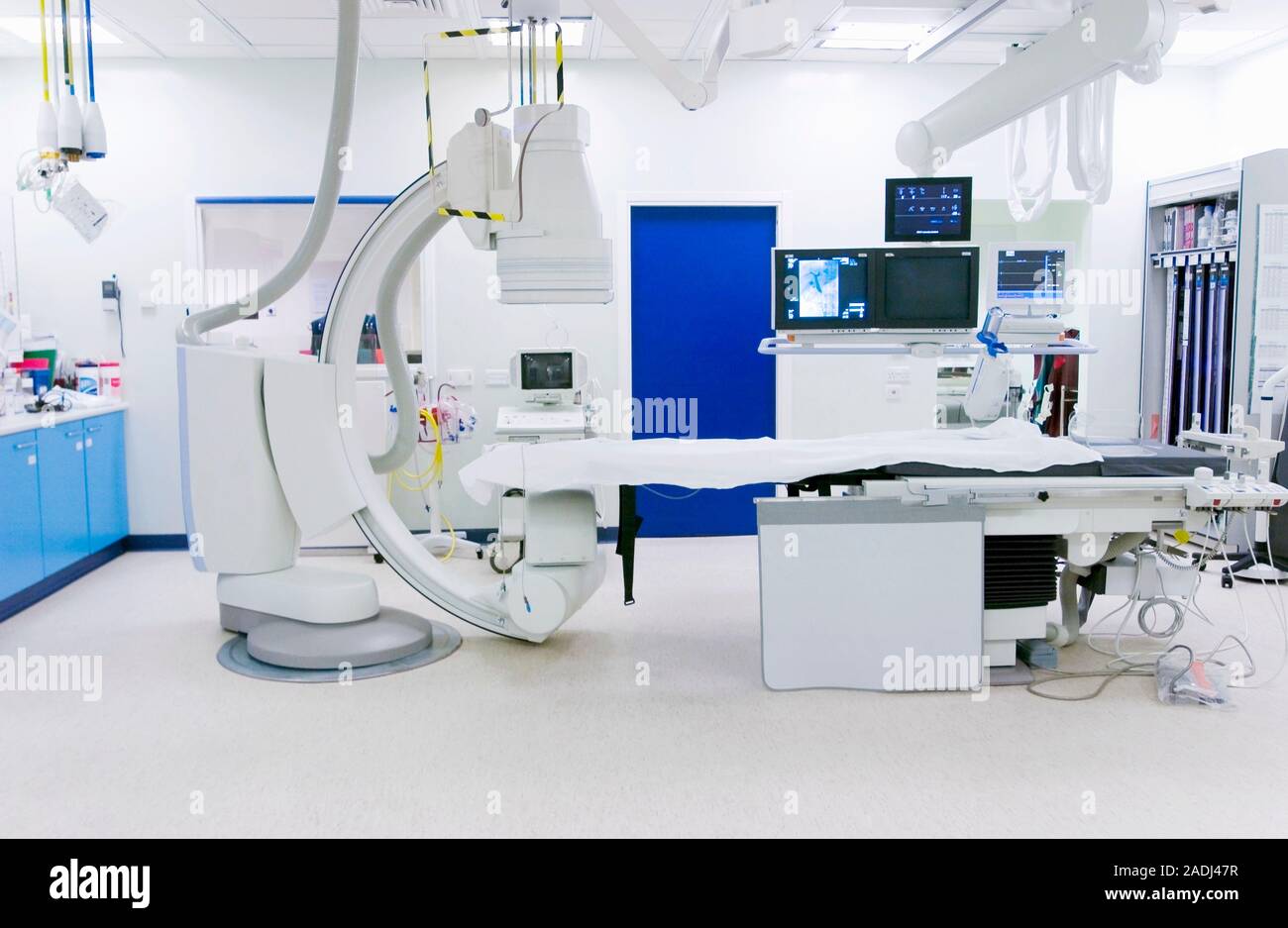 Angiography machine. This is the AXIOM Artis angiography machine ...