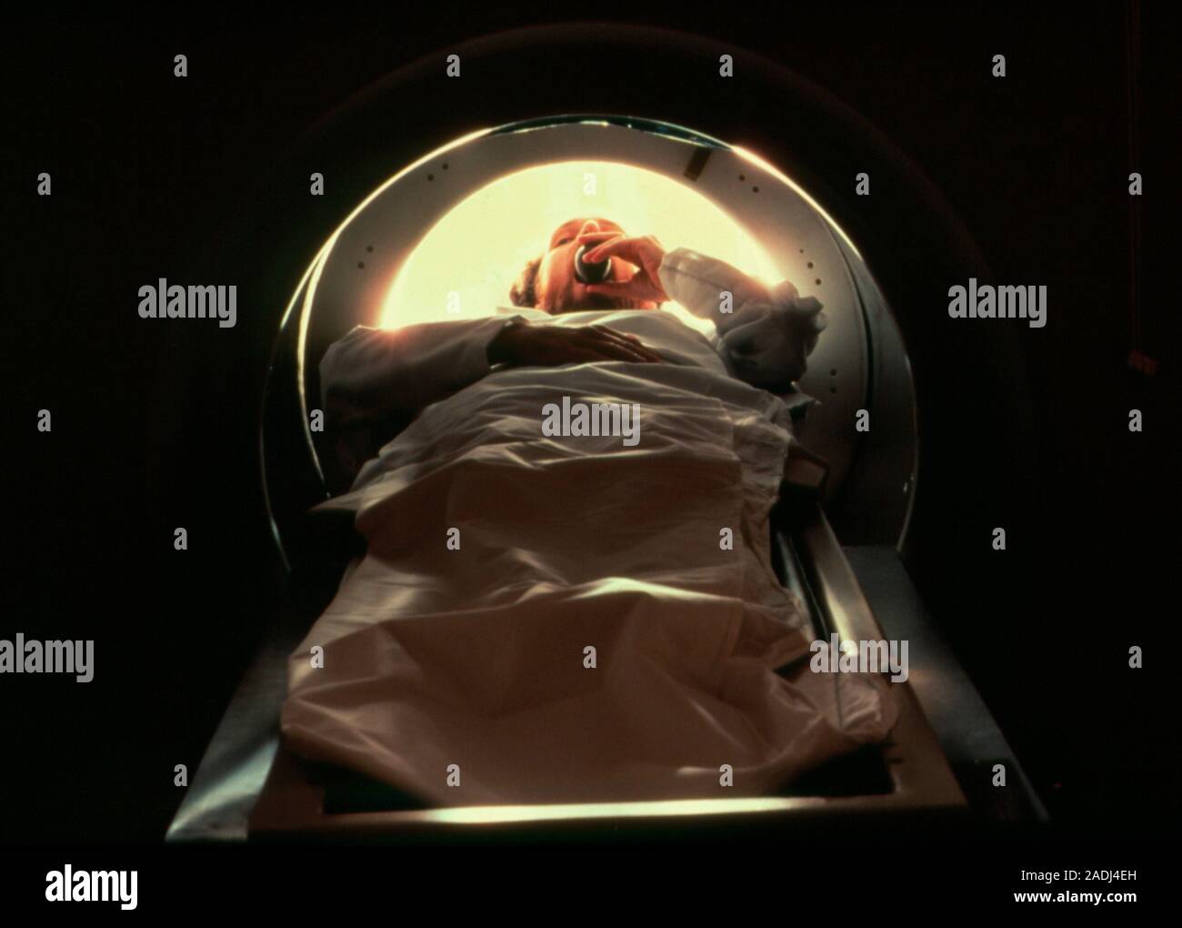 Demonstration of diagnostic imaging using Nuclear Magnetic Resonance ...