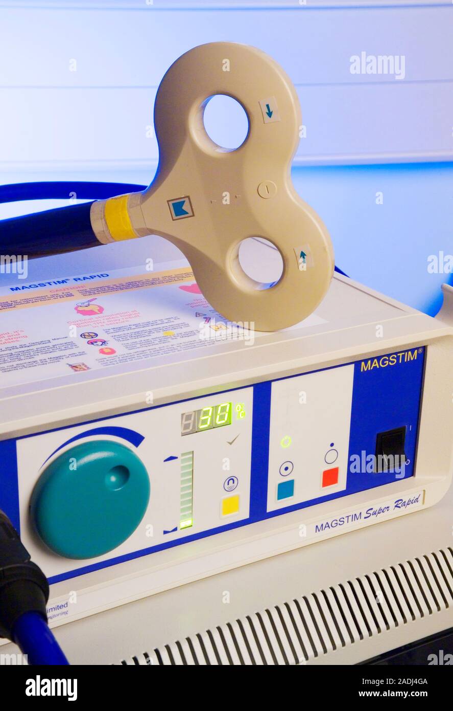 Brain mapping machine. This is a transcranial magnetic stimulator (TMS ...