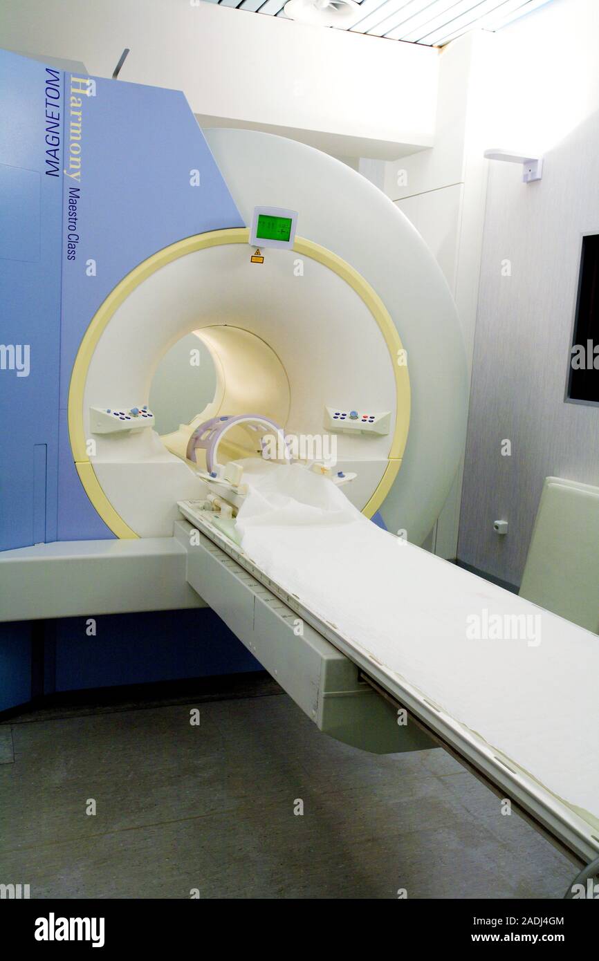 MRI scanner. MRI is a diagnostic technique that produces cross ...