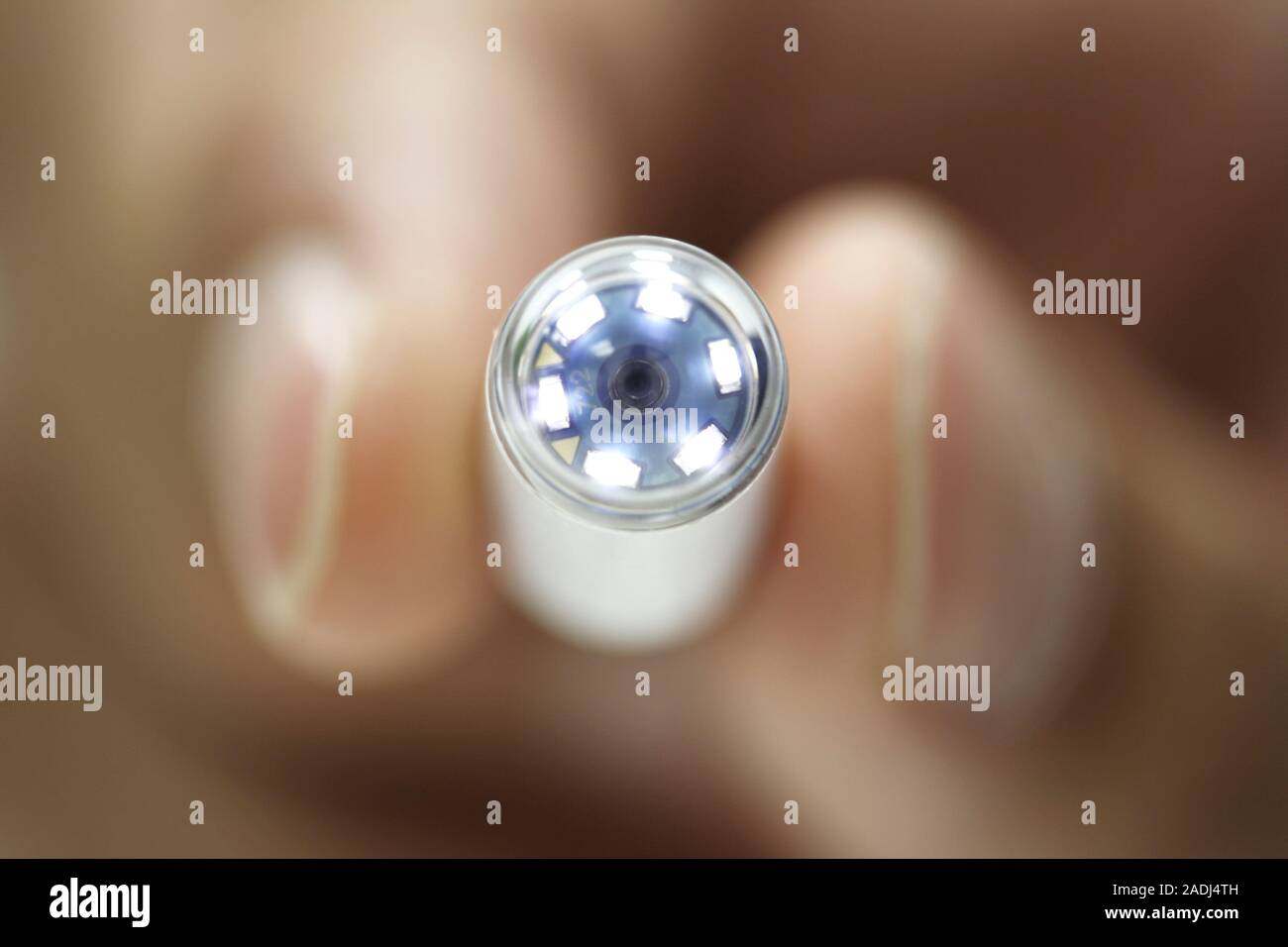 MODEL RELEASED. Capsule endoscope. Once swallowed, the camera in this ...