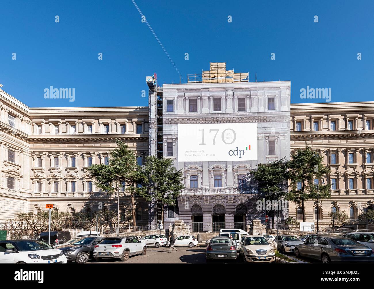 Italy, Lazio, Rome, Building, architectural eclecticism of the early ...