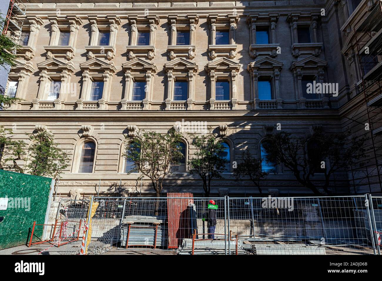 Italy, Lazio, Rome, Building, architectural eclecticism of the early ...