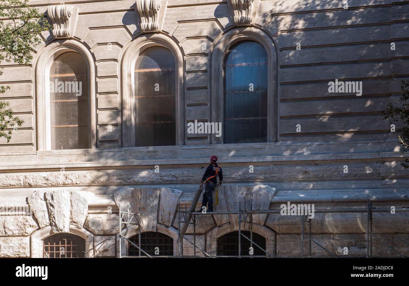 Italy, Lazio, Rome, Building, architectural eclecticism of the early ...