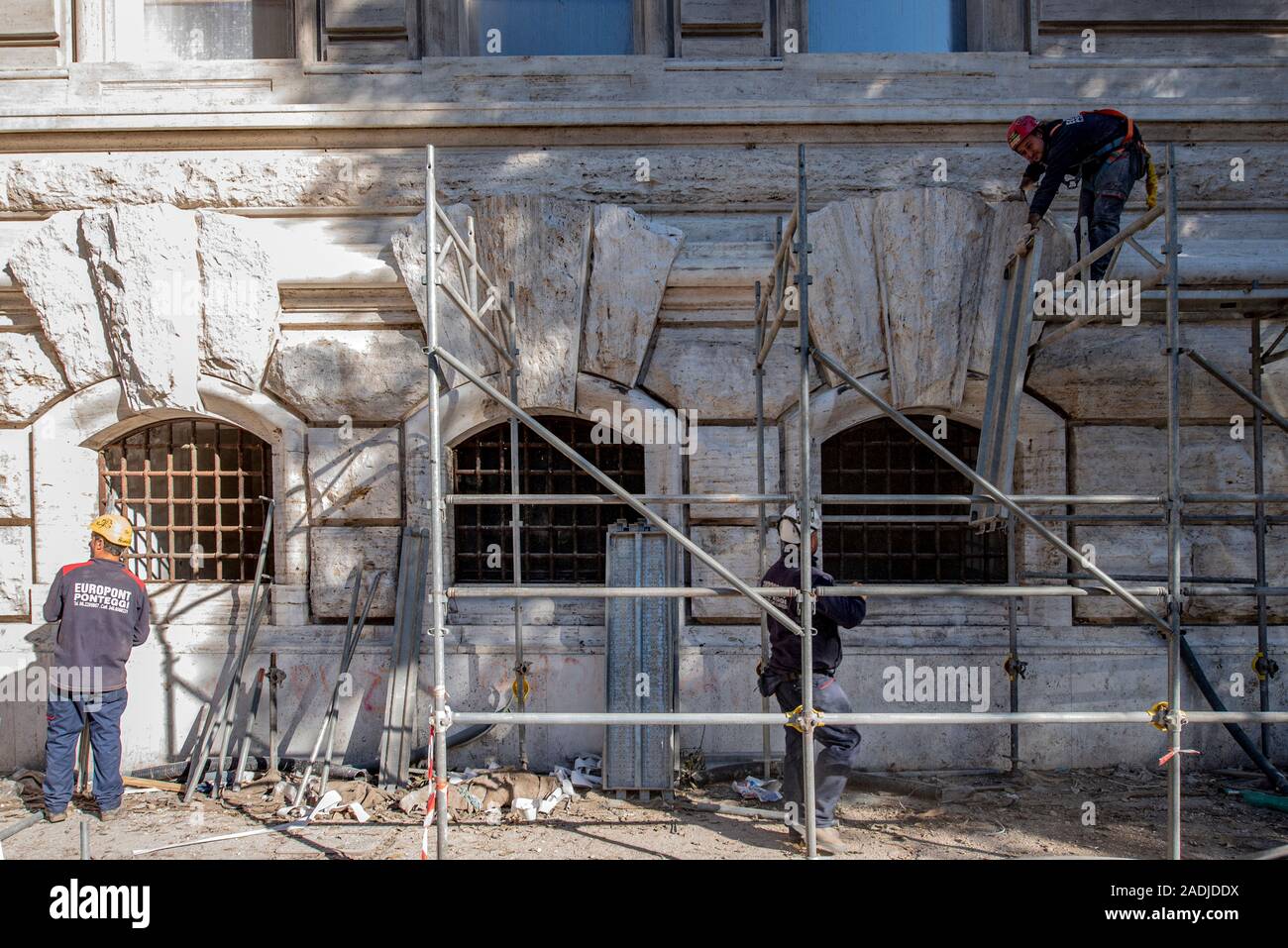 Italy, Lazio, Rome, Building, architectural eclecticism of the early ...