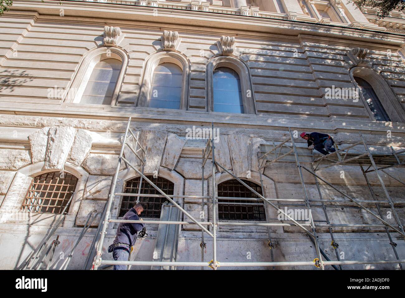 Italy, Lazio, Rome, Building, architectural eclecticism of the early ...