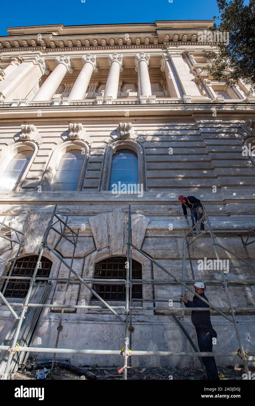 Italy, Lazio, Rome, Building, architectural eclecticism of the early ...
