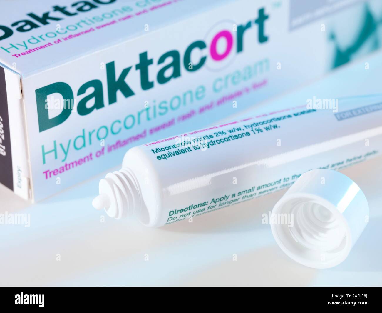 Daktacort hydrocortisone cream. Daktacort is a medicine used in the ...
