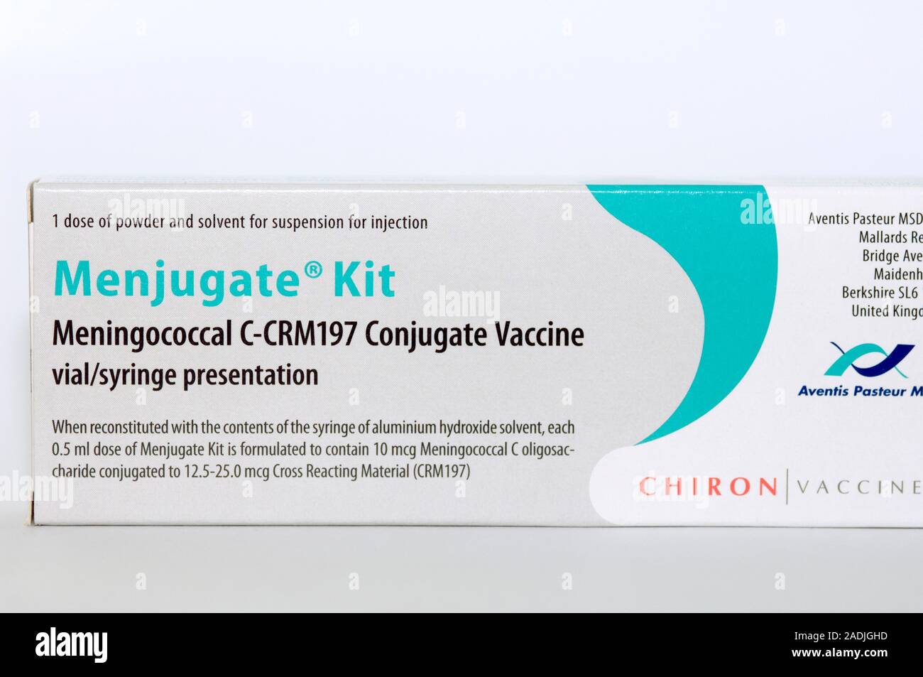 Menjugate meningitis C vaccine. Menjugate contains inactivated extracts ...