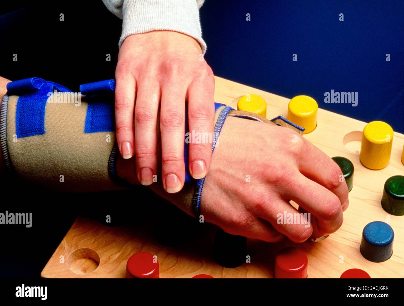 Occupational therapy. Under the guiding hand of an occupational ...