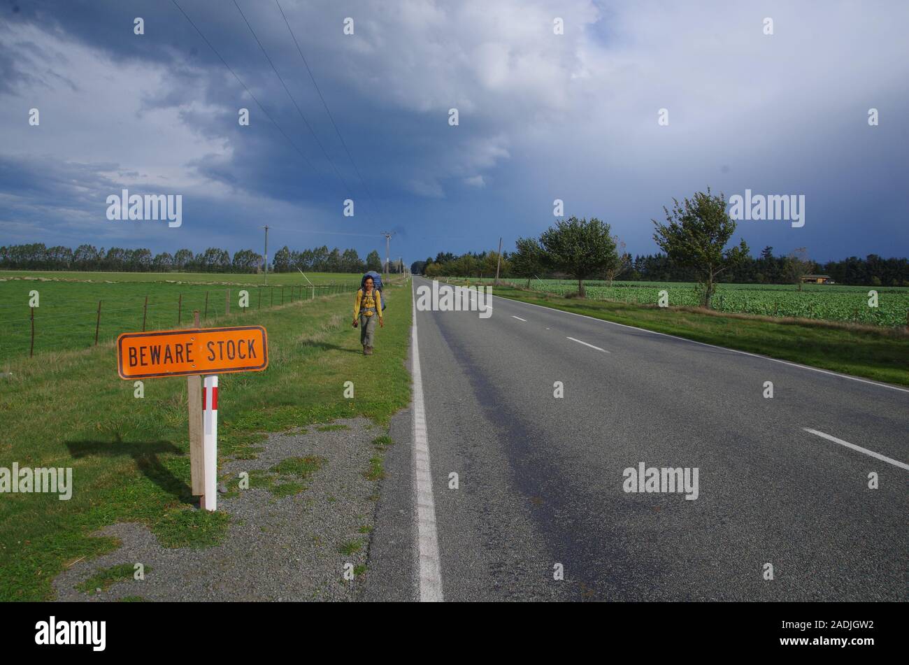 Inland Scenic Route Route 72. Te Araroa Trail. South Island. New ...