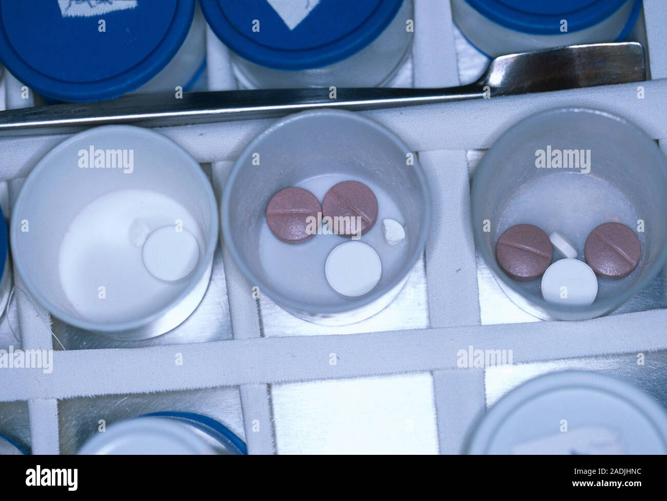 Tuberculosis drugs. Collection of antibiotics used to treat infection ...