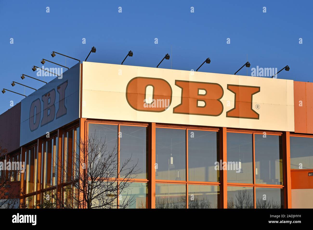 Munich, Deutschland. 04th Dec, 2019. DIY chain OBI., Hardware store ...