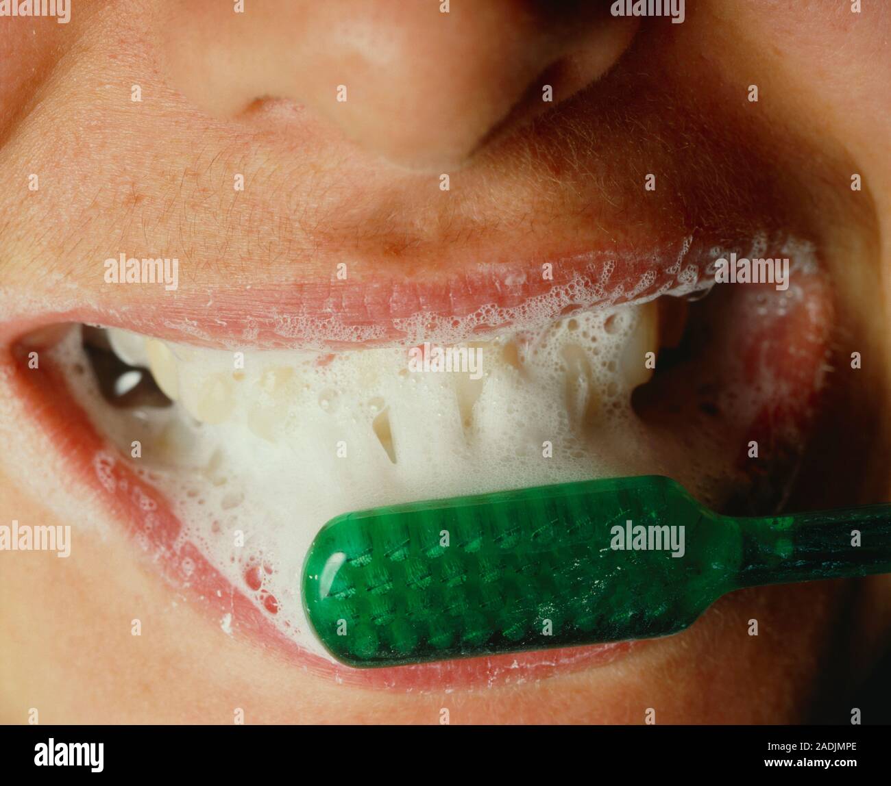 Cleaning of teeth Stock Photo - Alamy