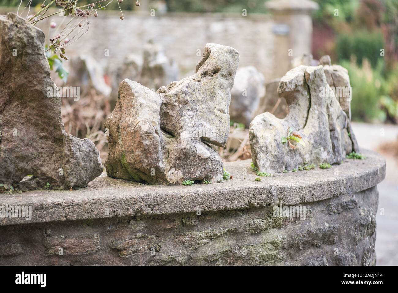 Worn limestone lumps hi-res stock photography and images - Alamy