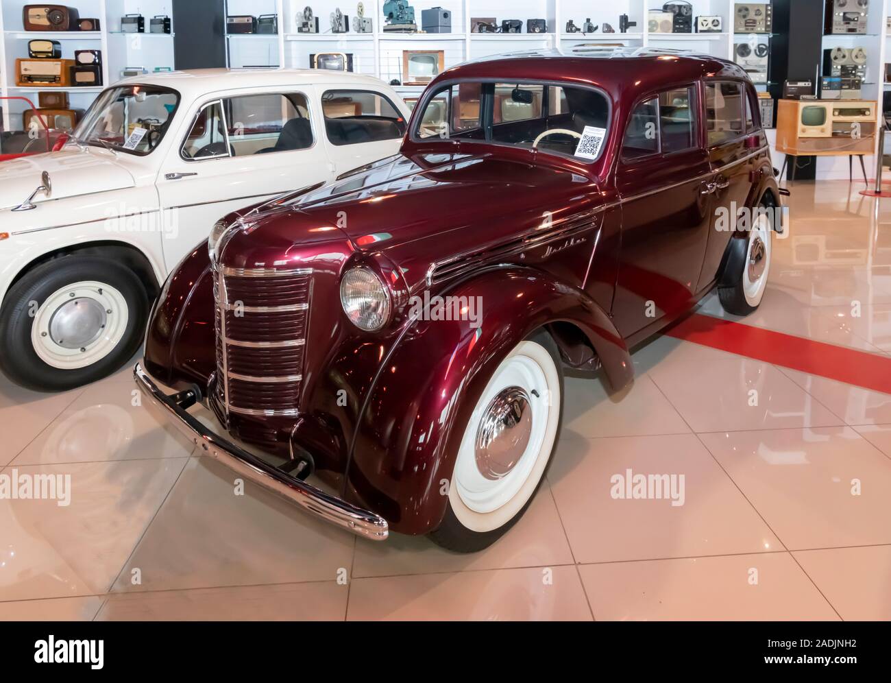 Moskvich vehicle hi-res stock photography and images - Alamy