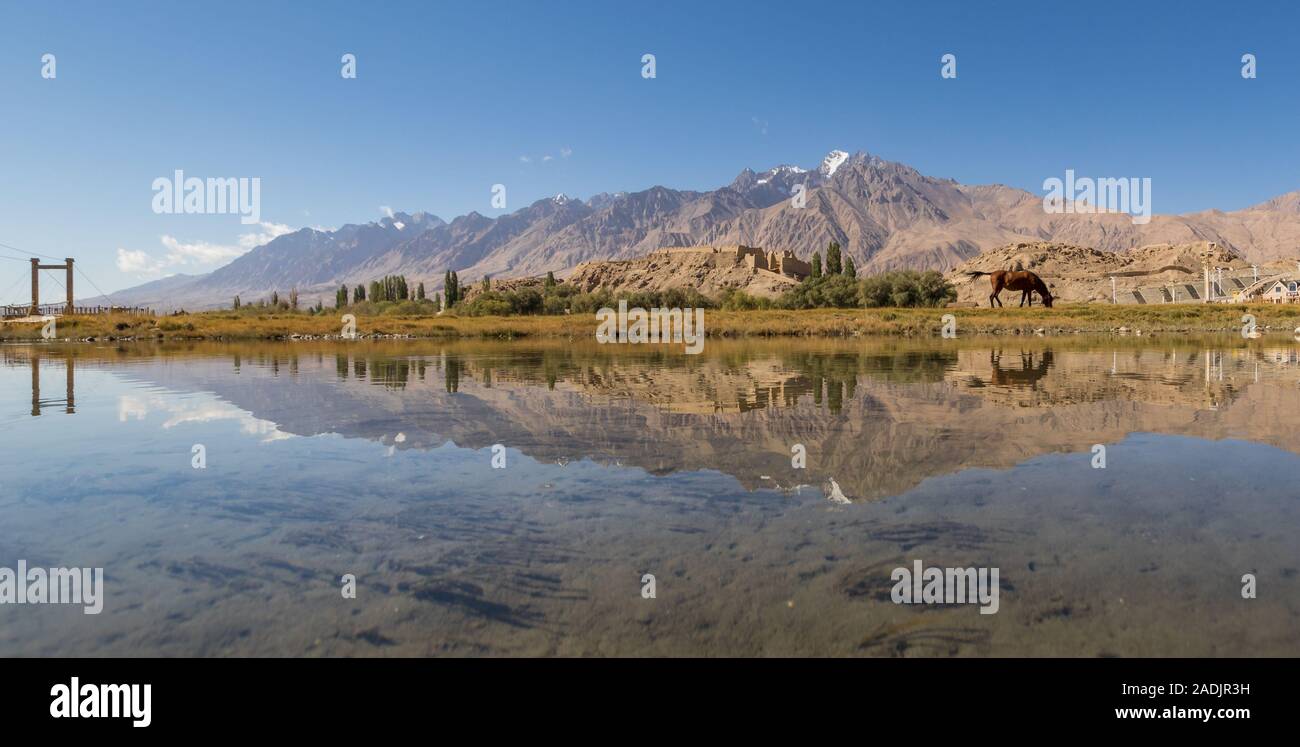 Last city before the border with Pakistan, Tashkurgan is one of the ...