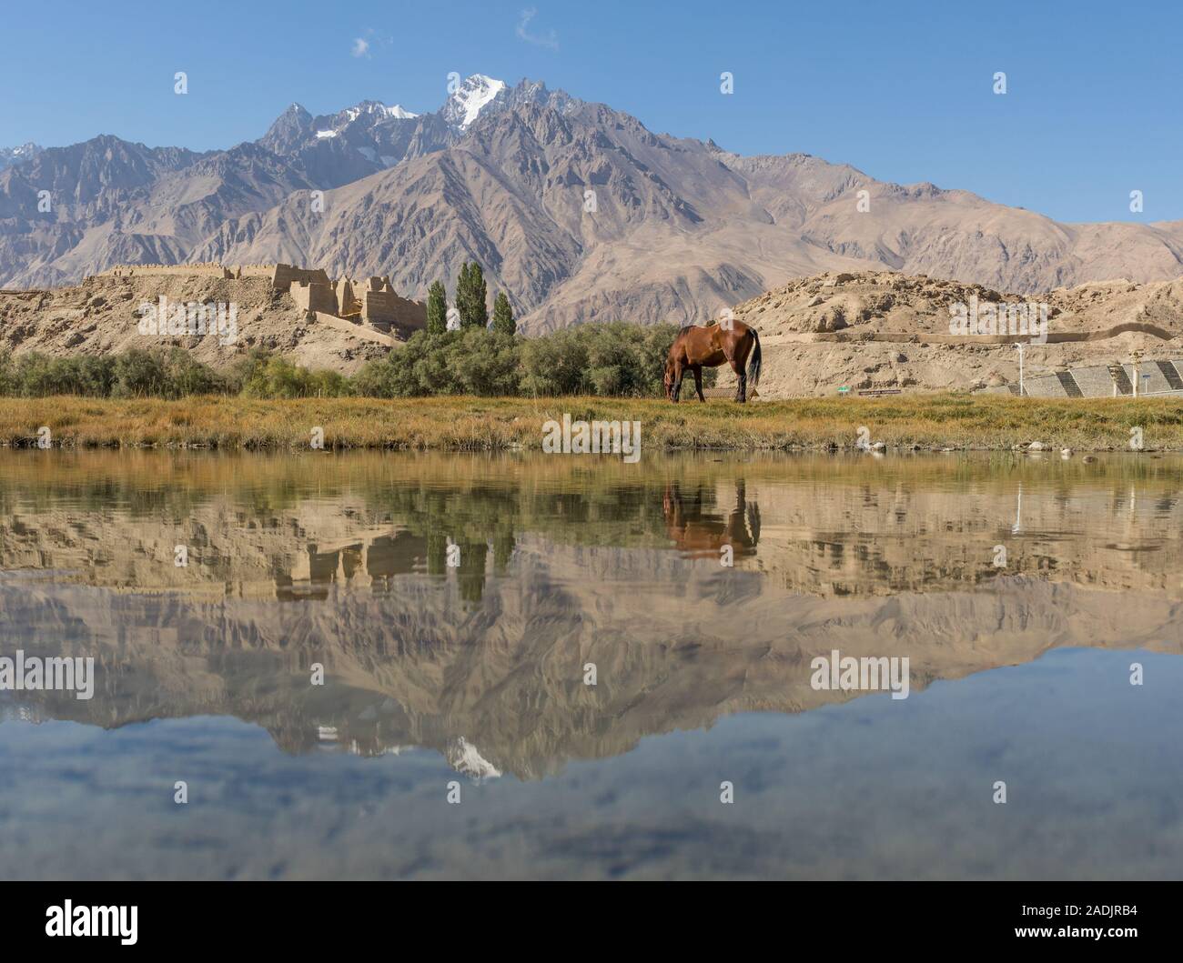 Last city before the border with Pakistan, Tashkurgan is one of the ...