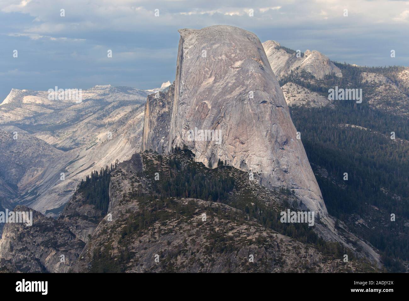 Half Dome from Washburn Point, Yosemite National Park, California, USA ...