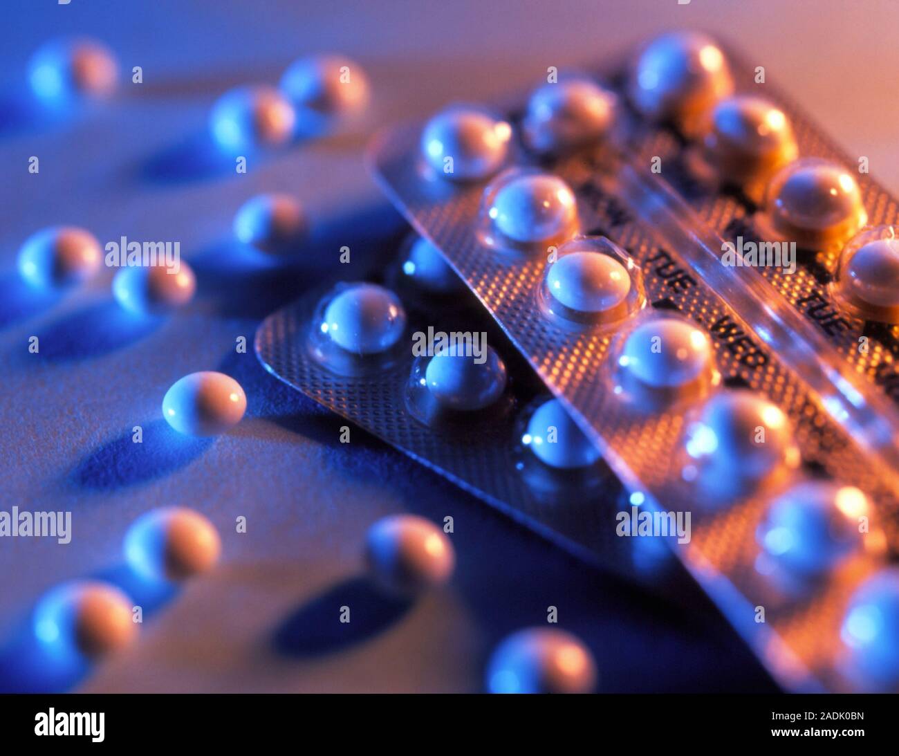 Contraceptive pills. Femodene oral contraceptive pills used for birth ...