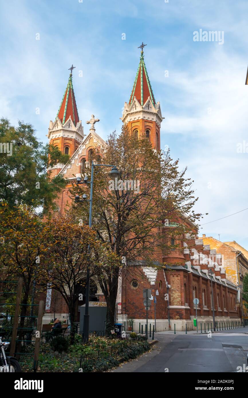 Brick church in budapest hi-res stock photography and images - Alamy