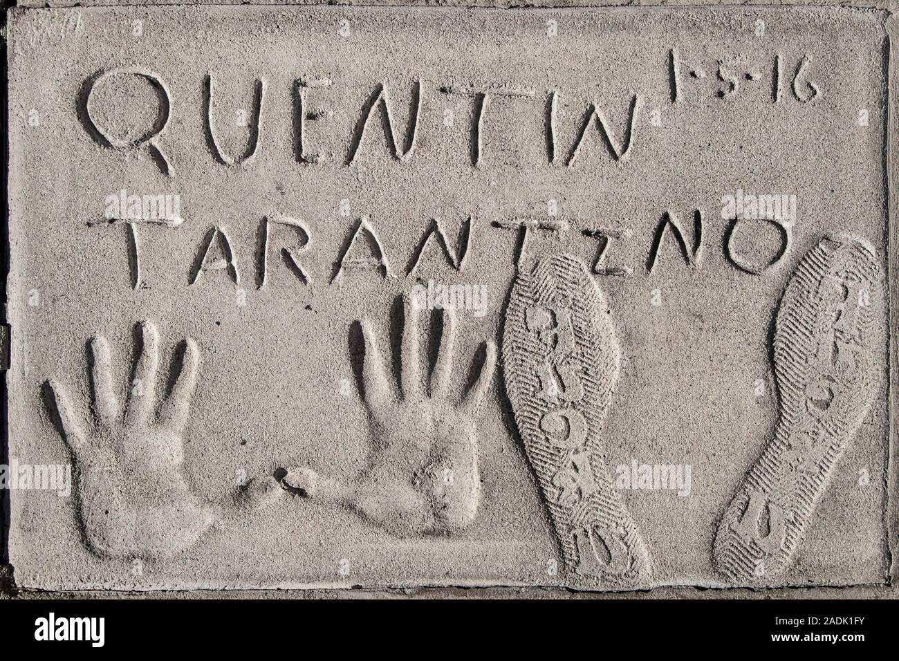 Quentin tarantino feet hi-res stock photography and images - Alamy
