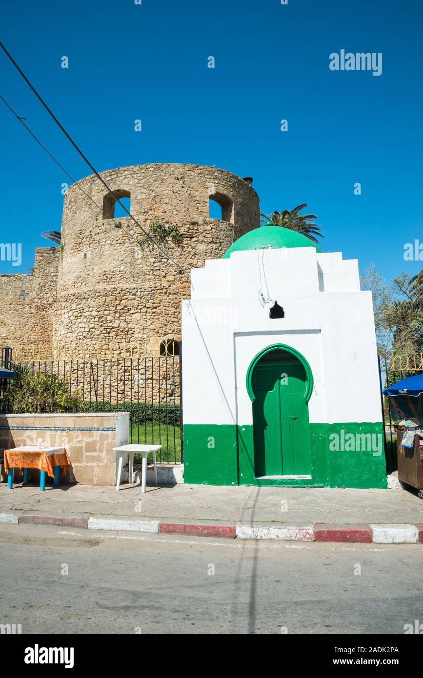 Medina walls in Asilah, Tanger-Tetouan-Al Hoceima Region, Morocco Stock ...