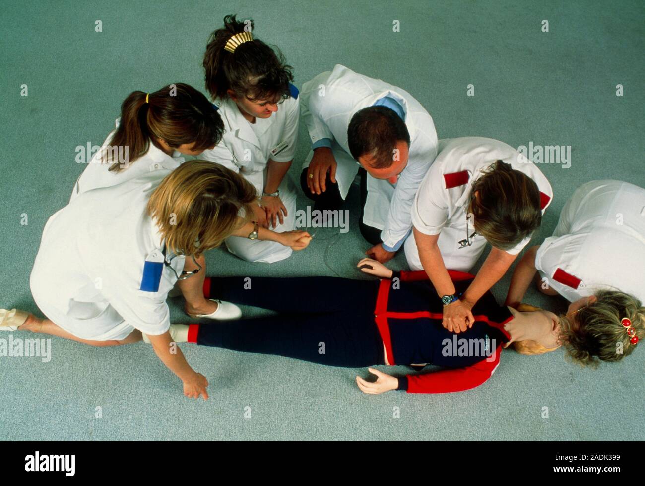 Cardiopulmonary resuscitation training. First aid cardiopulmonary ...