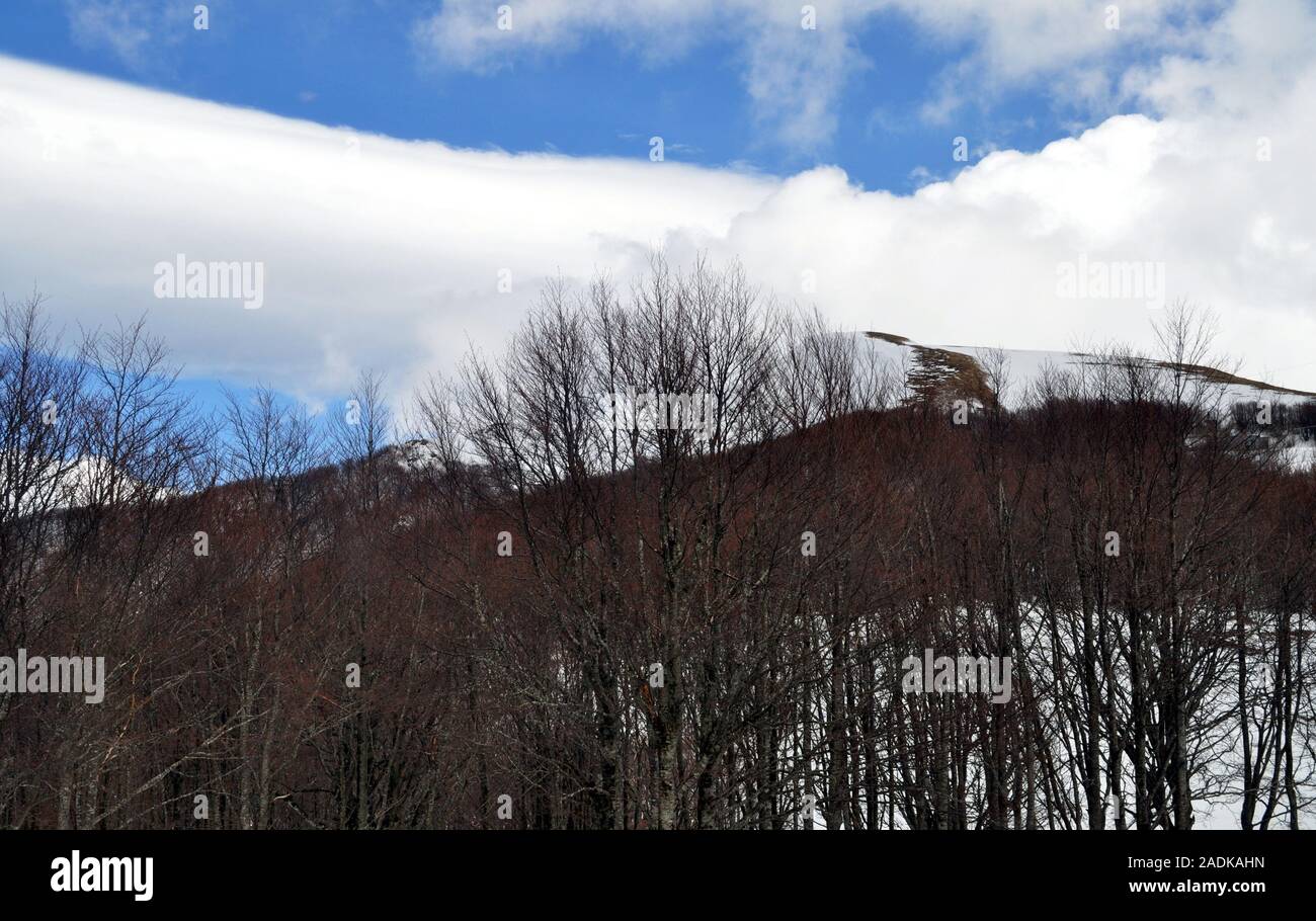 Snow filled clouds hi-res stock photography and images - Alamy