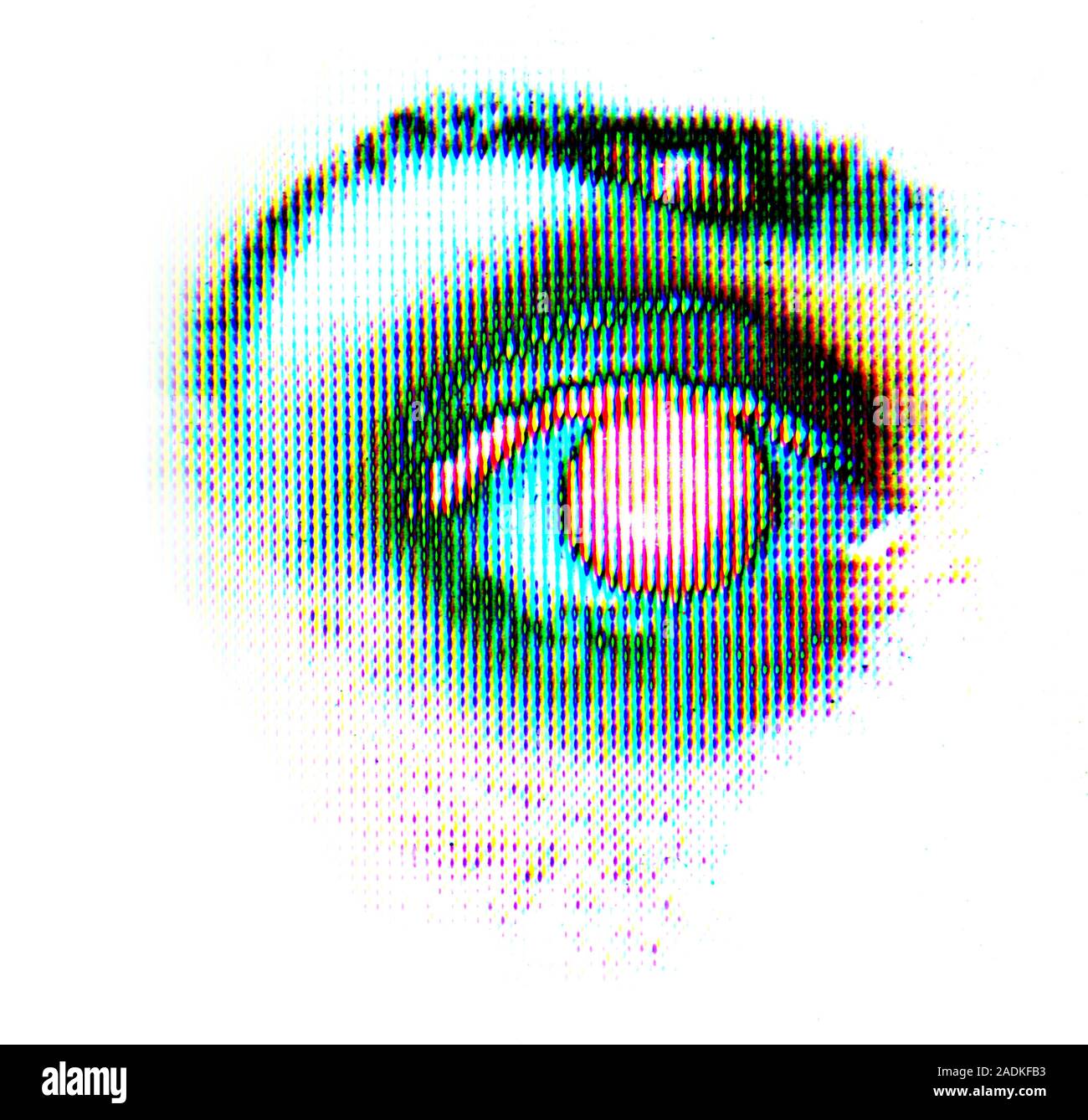 Human eye, computer artwork Stock Photo - Alamy